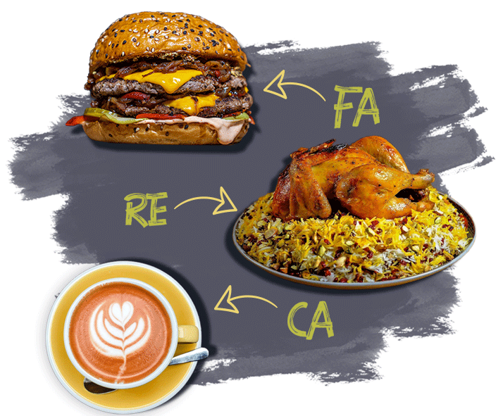 فارکا سایت مرجع رستوران ، فست فود ، کافی شاپ - fareca